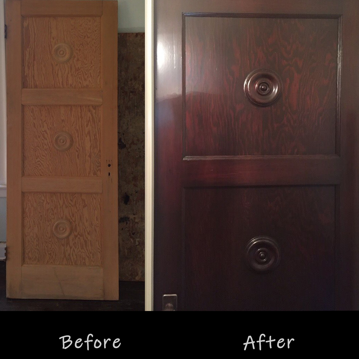 Wood Door Refinishing & Restoration in Los Angeles.