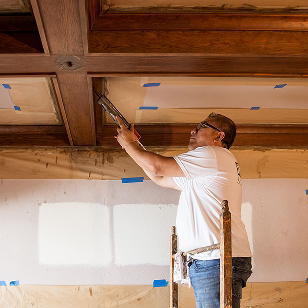 Craftsman Home Wood Refinishing Restoration Los Angeles